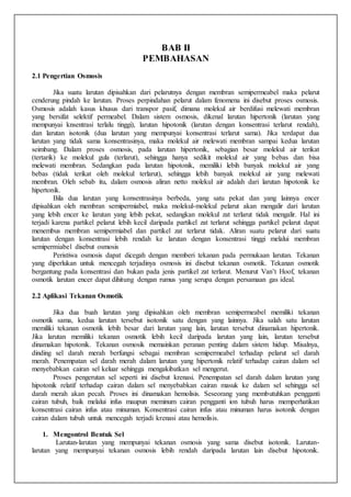 sifat koligatif larutan | PDF