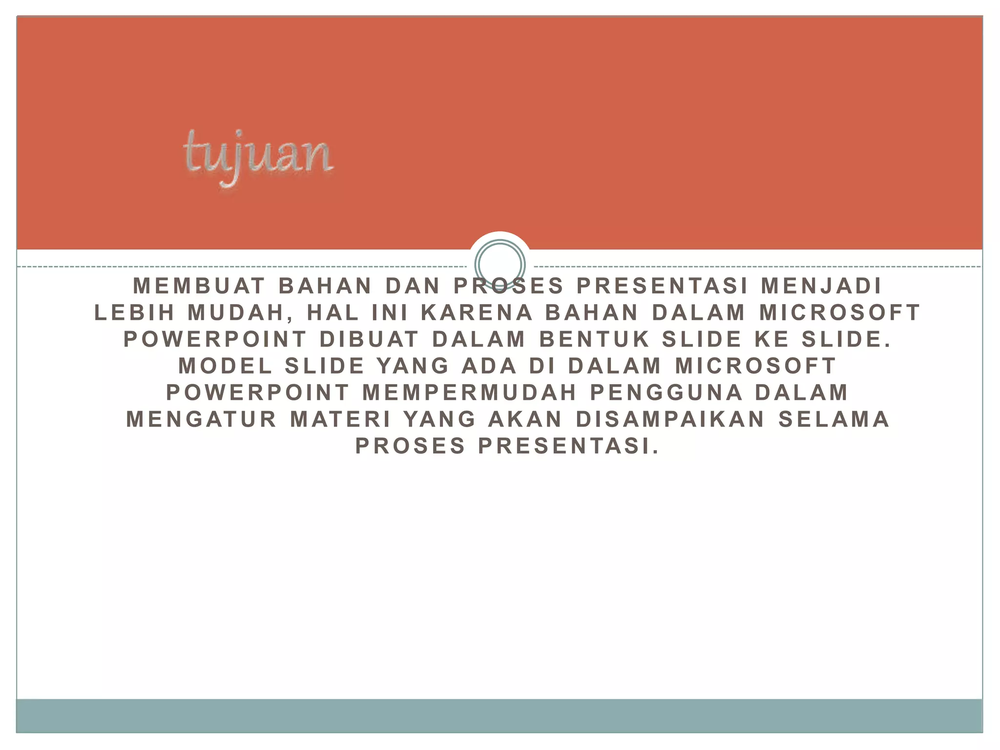 Membuat materi presentasi | PPT