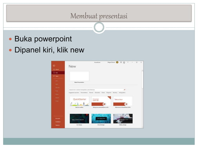 Membuat materi presentasi | PPT