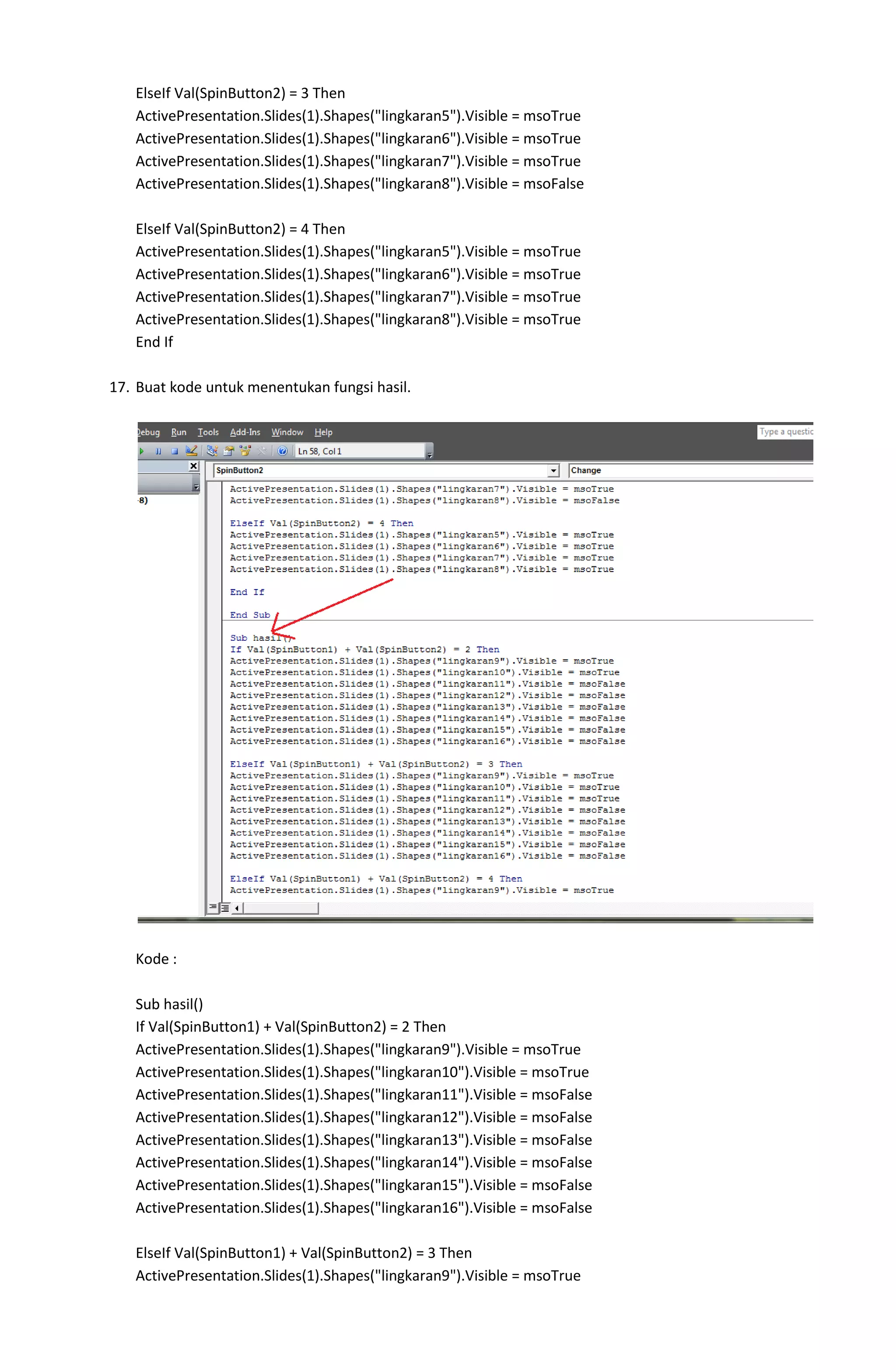 Membuat media belajar dengan vba power point | PDF | Desktop Publishing ...