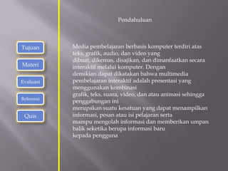 Membuat media pembelajaran interaktif dengan powerpoint | PPTX