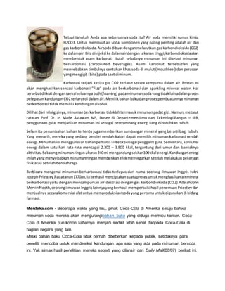 Membuat minuman berkarbonasi | PDF