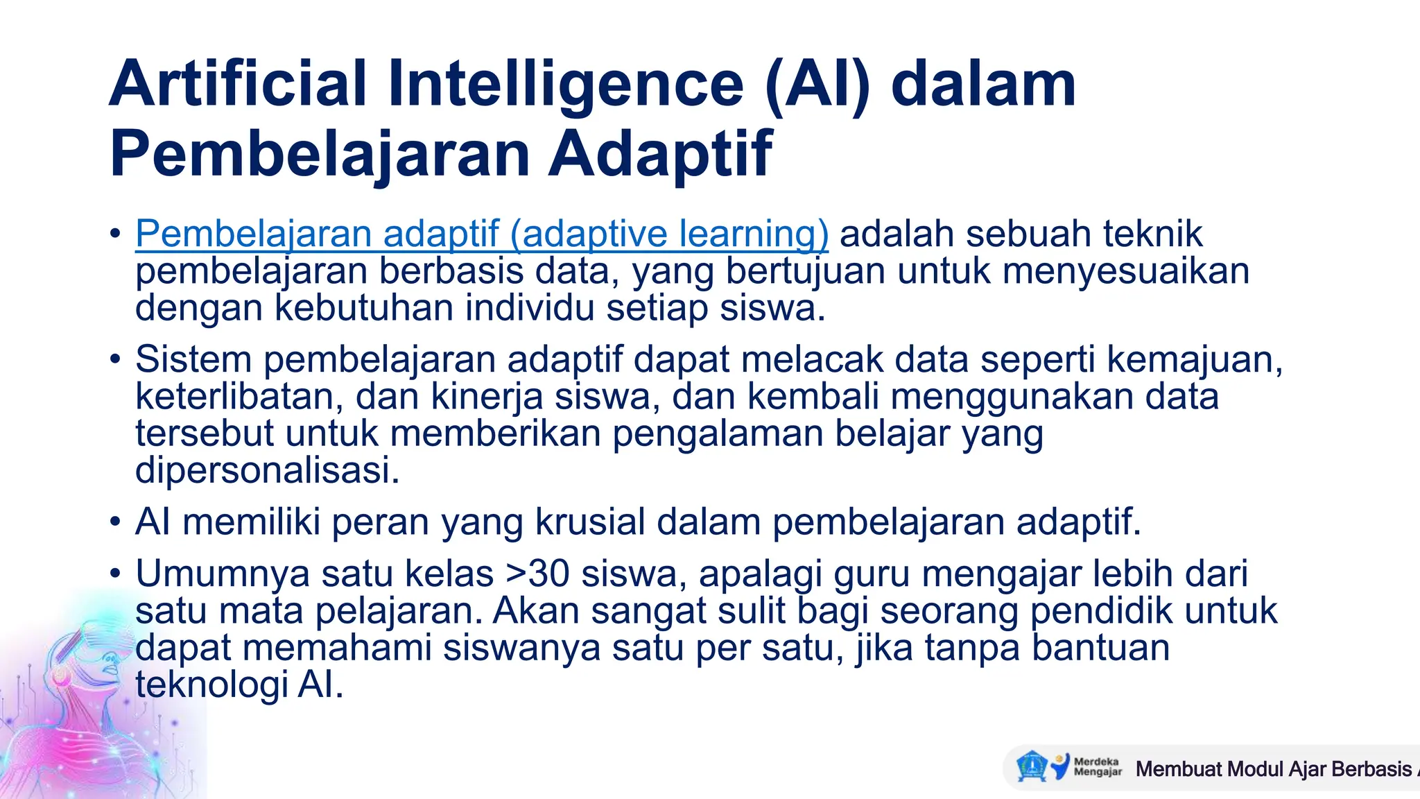 MEMBUAT MODUL AJAR BERBASIS ARTIFICIAL INTELLEGENCE (AI) | PPTX