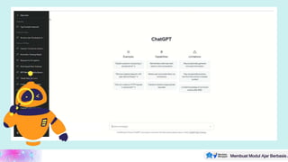 MEMBUAT MODUL AJAR BERBASIS ARTIFICIAL INTELLEGENCE (AI) | PPTX