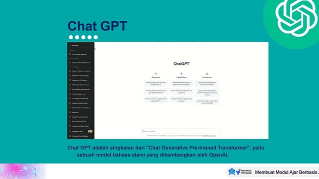 MEMBUAT MODUL AJAR BERBASIS ARTIFICIAL INTELLEGENCE (AI) | PPTX