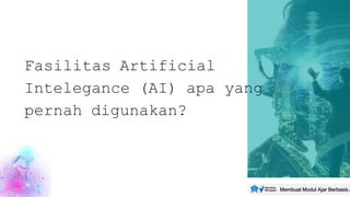 MEMBUAT MODUL AJAR BERBASIS ARTIFICIAL INTELLEGENCE (AI) | PPTX