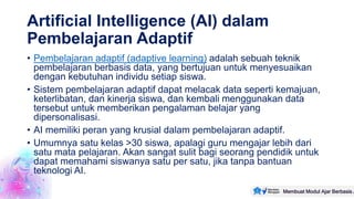 MEMBUAT MODUL AJAR BERBASIS ARTIFICIAL INTELLEGENCE (AI) | PPTX