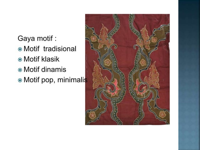 Membuat motif batik | PPT