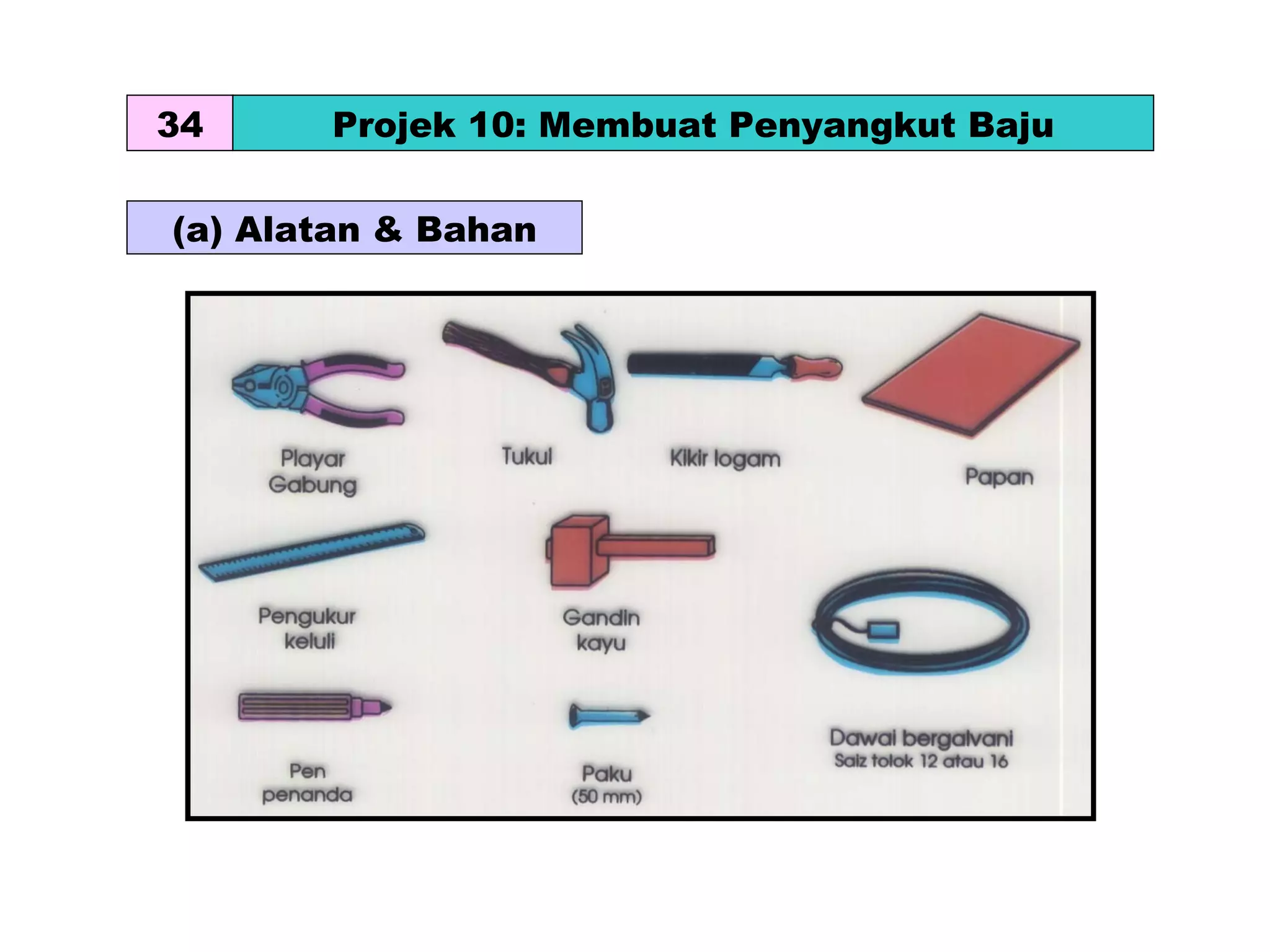 Membuat Penyangkut Baju | PPT