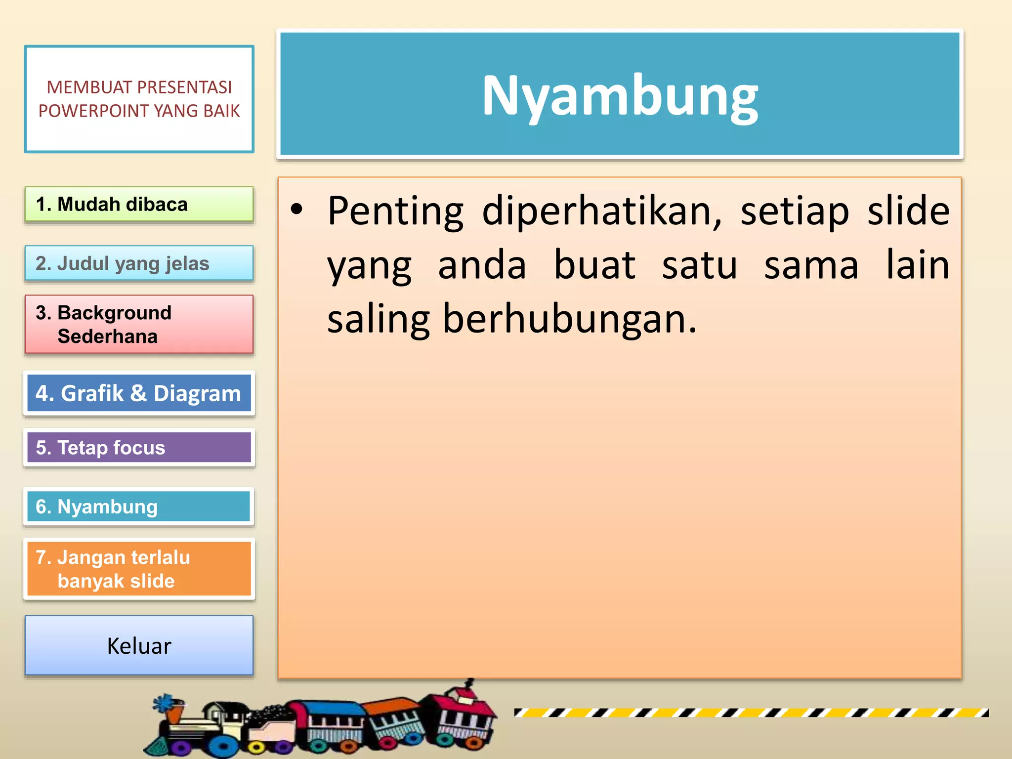 Membuat presentasi | PPSX