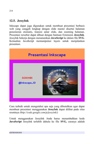 Membuat presentasi menggunakan inkscape | PDF