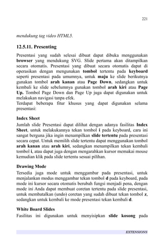 Membuat presentasi menggunakan inkscape | PDF