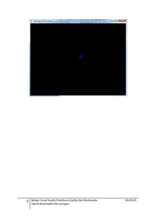 Membuat program menampilkan titik dengan visual studio | PDF
