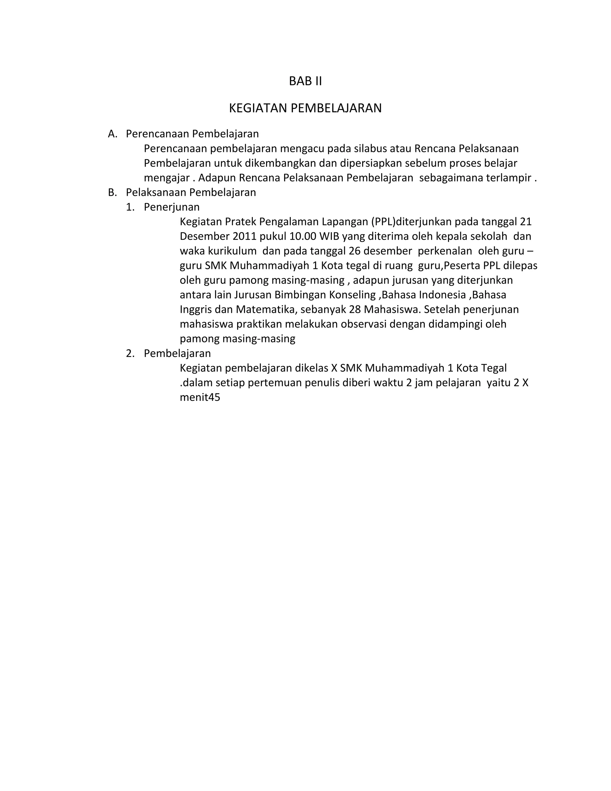 Membuat proposal ppl | DOCX