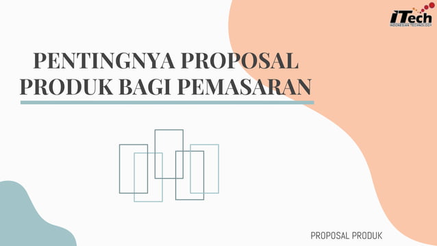 Membuat proposal produk dengan ms. power point | PPTX