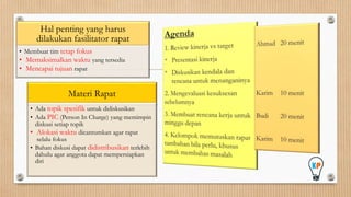 Membuat Rapat Menjadi Efektif | PPTX