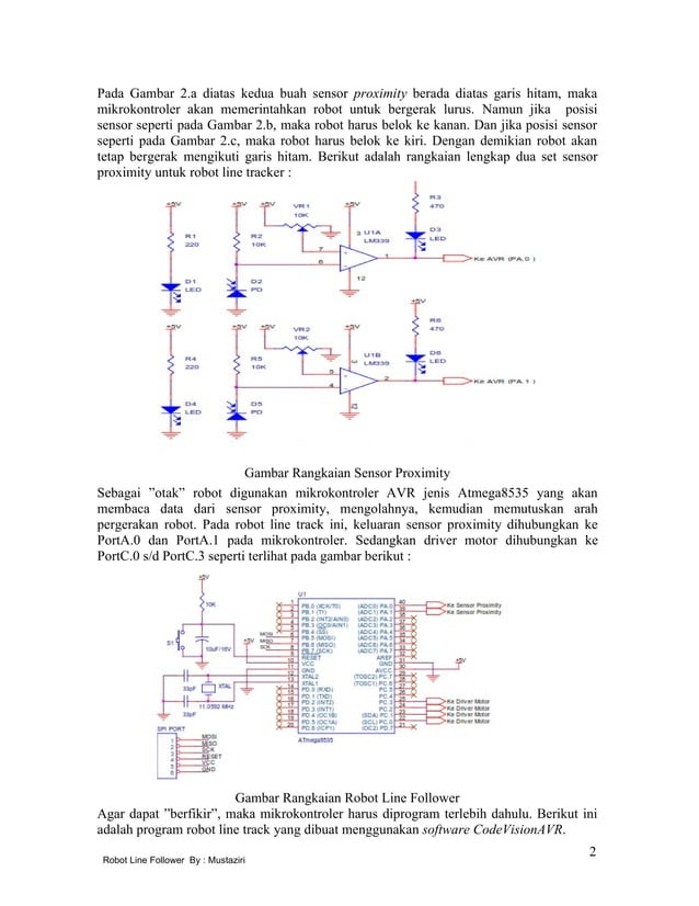 Membuat robot line follower psrits | DOC