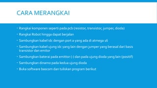 Membuat robot sederhana | PPTX