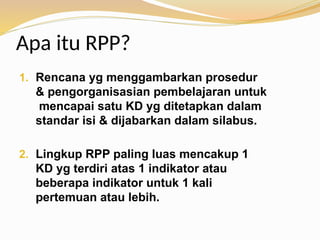 MEMBUAT RPP YANG MENARIK DALAM PEMBELAJARAN | PPT | Free Download