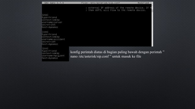 Membuat Server VOIP Asterisk, l Box.pptx
