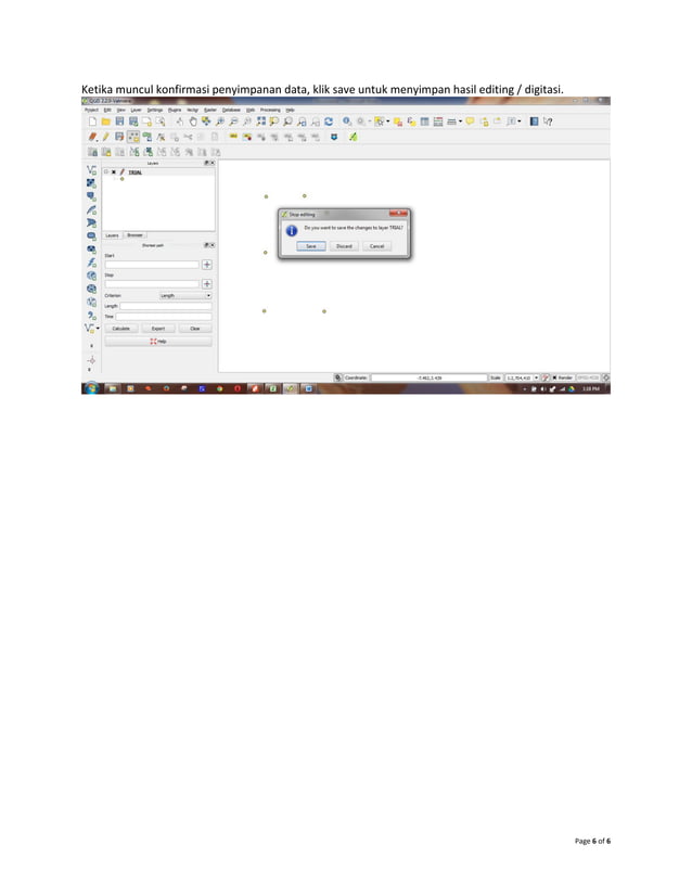 Membuat shapefile baru pada quantum gis 2 2 | PDF