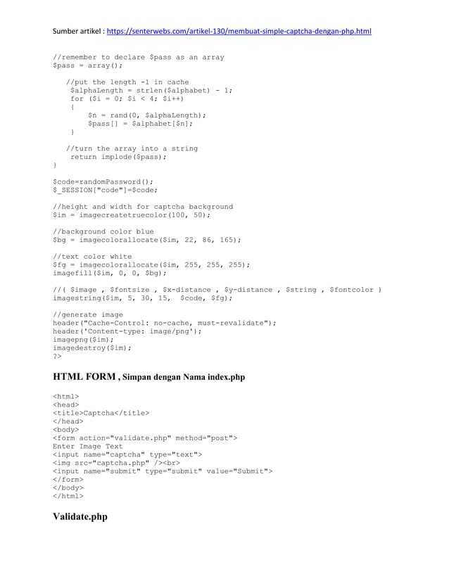 Membuat Simple Captcha dengan php.pdf