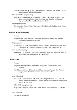 Membuat sitasi & daftar pustaka | PDF