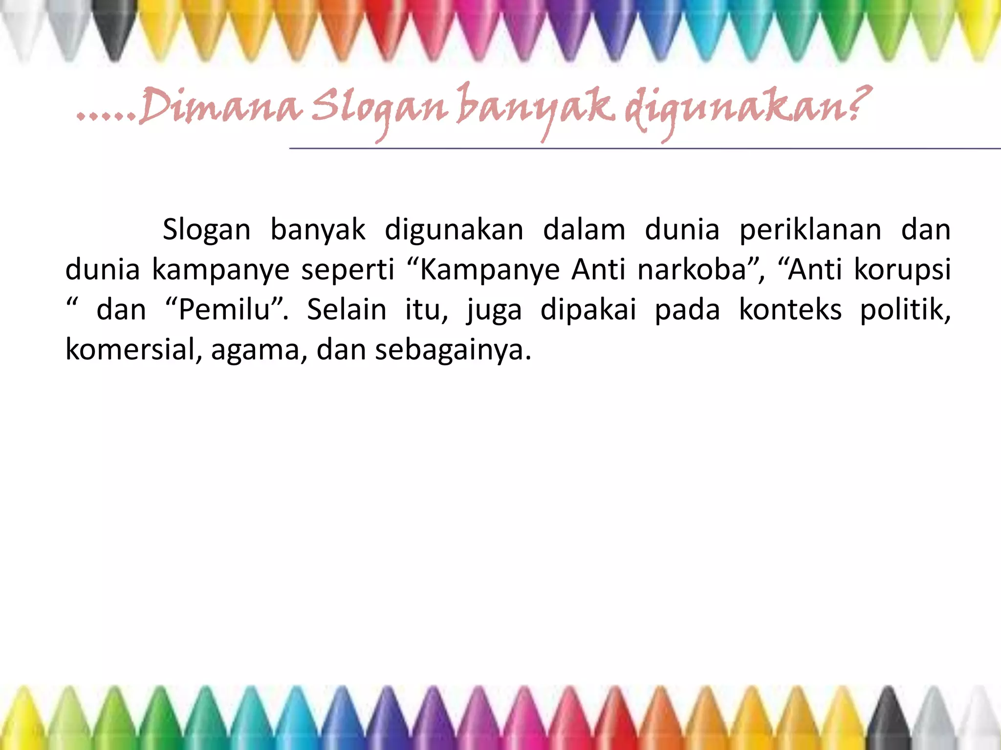 Cara membuat slogan | PPTX