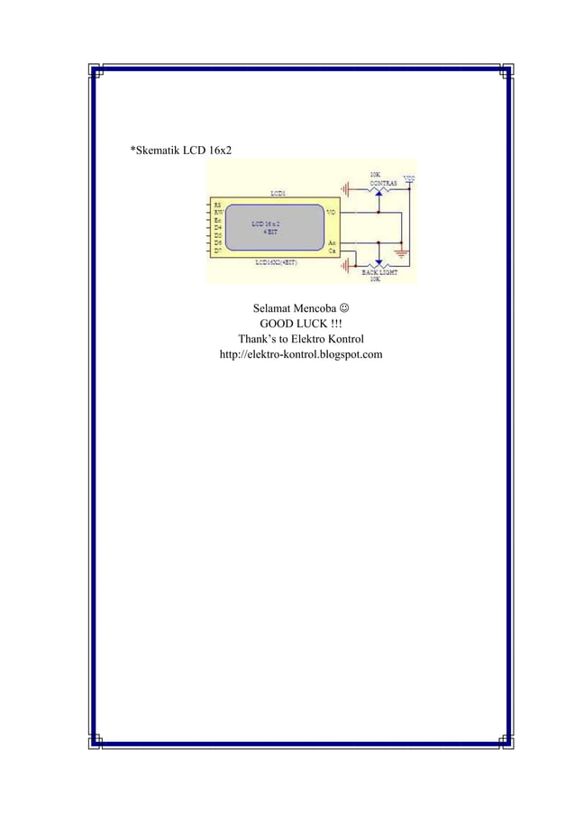 Membuat stopwatch menggunakan mikrokontroler atmega16 by muhammad ...