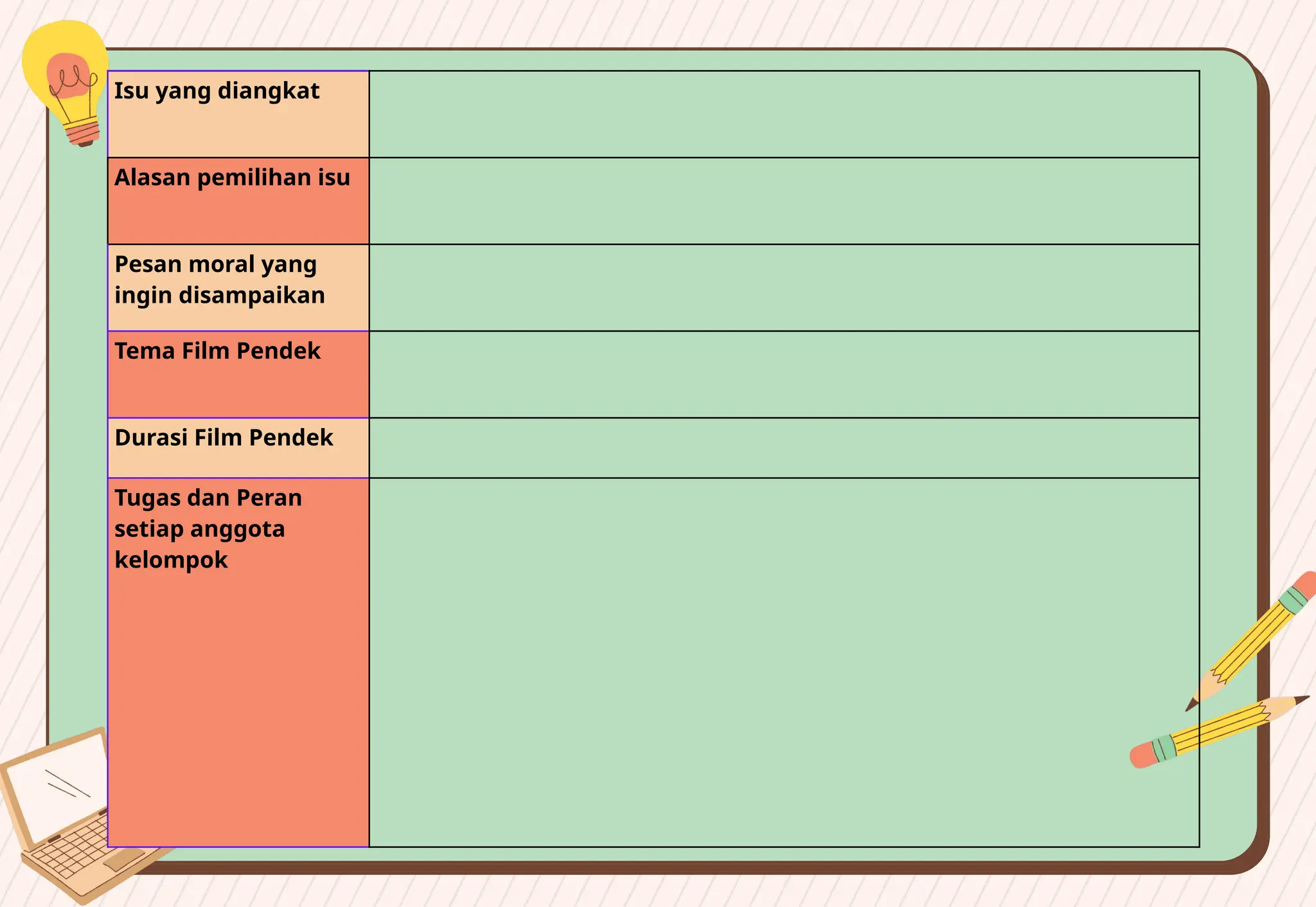 Membuat Storyboard dan script film pendek.pptx | Free Download