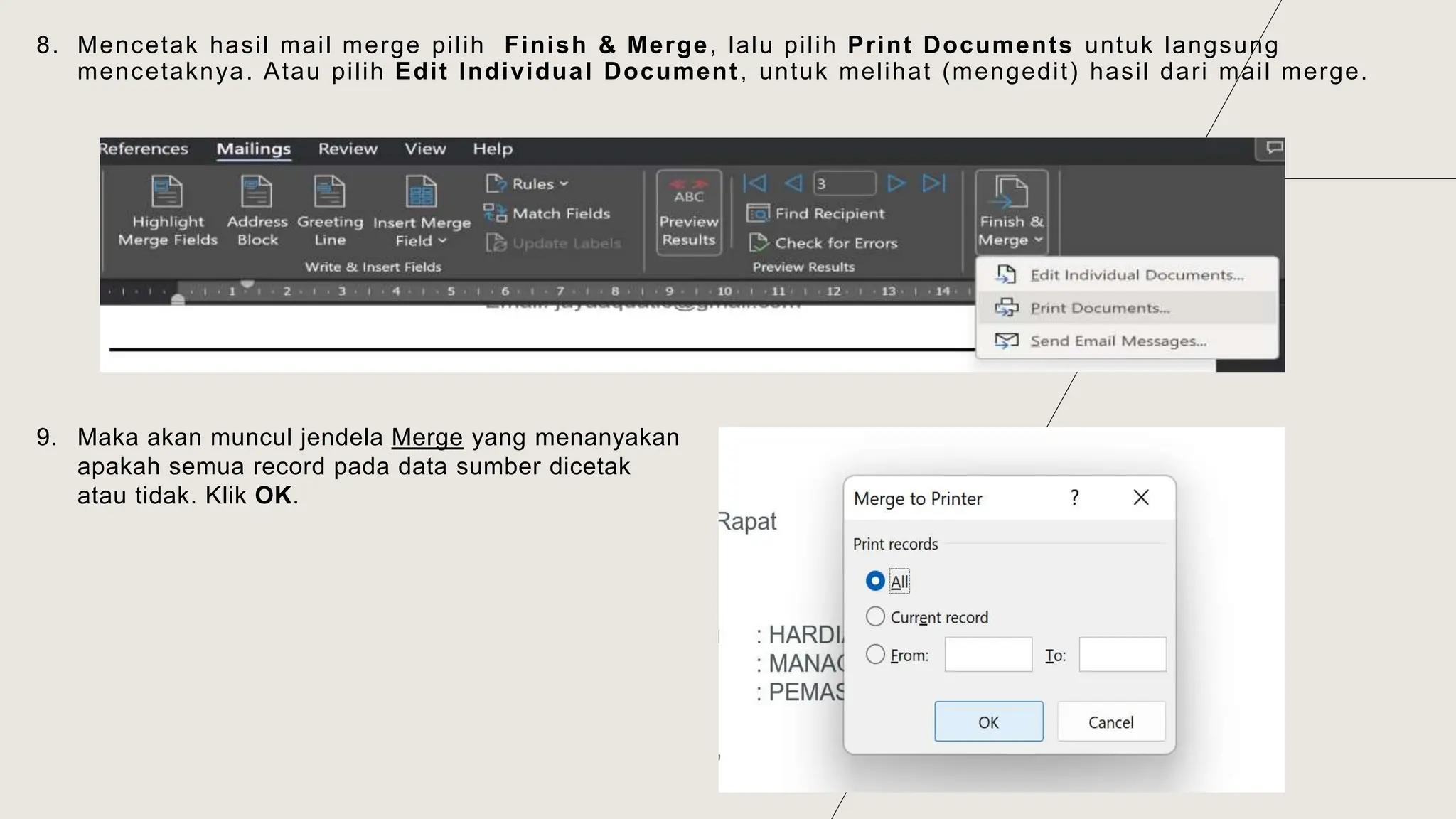 MEMBUAT SURAT UNDANGAN DENGAN MAIL MERGE.pptx