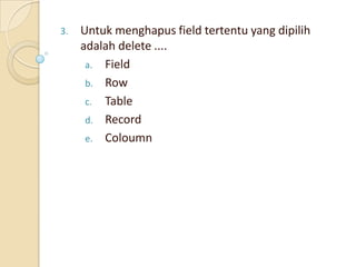 Membuat tabel | PPTX