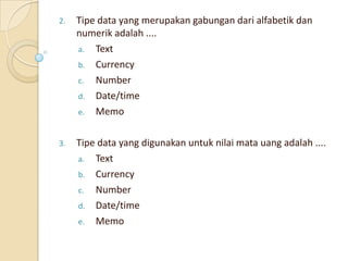 Membuat tabel | PPT
