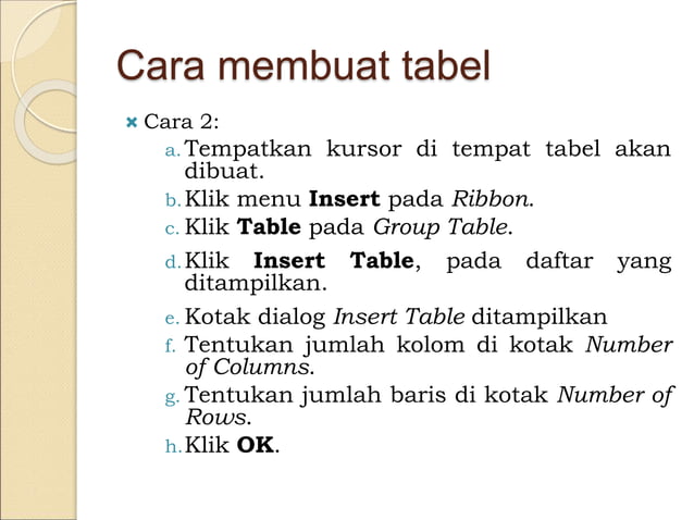 MEMBUAT TABEL.ppt