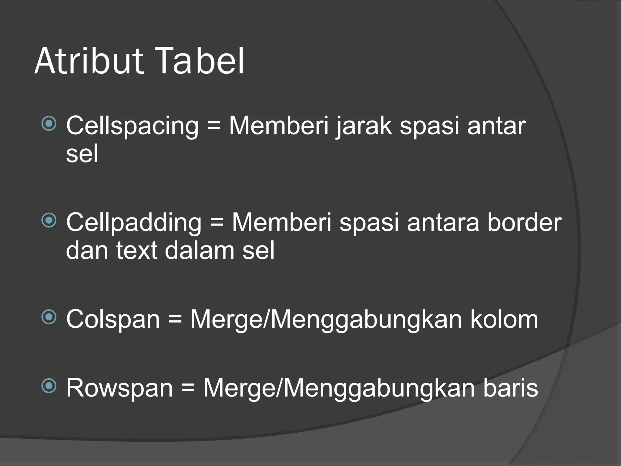membuat tabel html kelas XII Multimedia.ppt