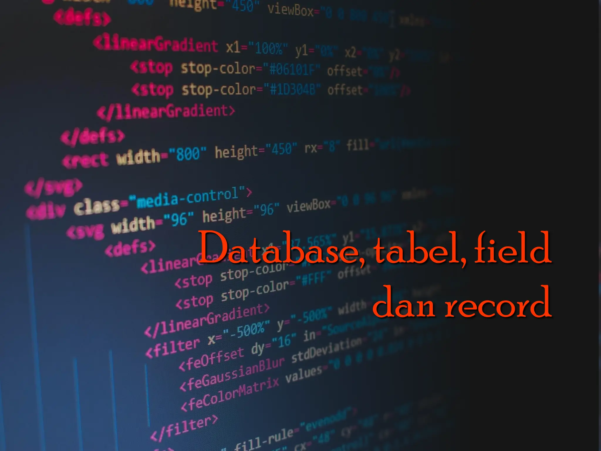 cara Membuat Database, tabel, field dan record.pdf