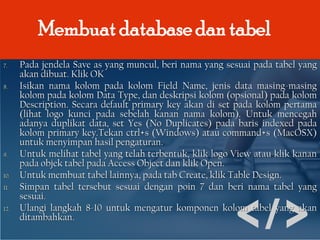 cara Membuat Database, tabel, field dan record.pdf
