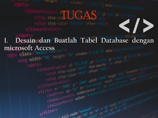 cara Membuat Database, tabel, field dan record.pdf