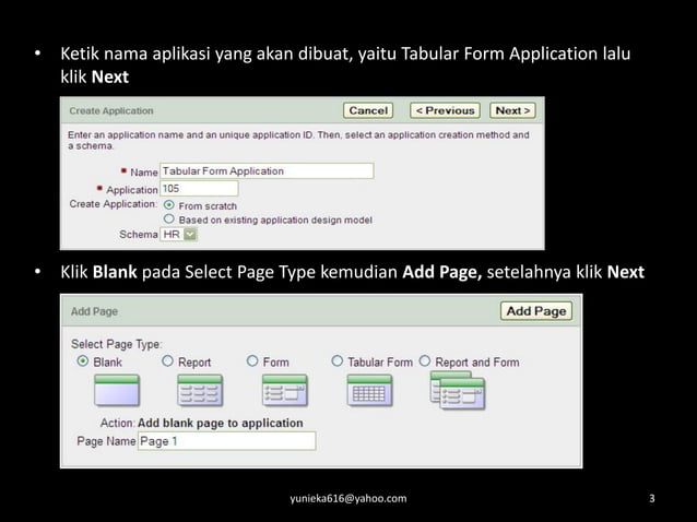 Membuat Tabular Form - Oracle Application Express | PDF