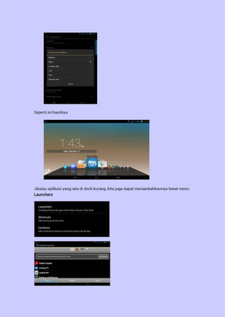Membuat tampilan android mirip mac os | PDF