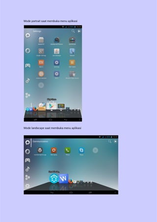 Membuat tampilan android mirip mac os | PDF