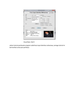 Teks Berjalan di Aplikasi Dekstop dengan VB.Net