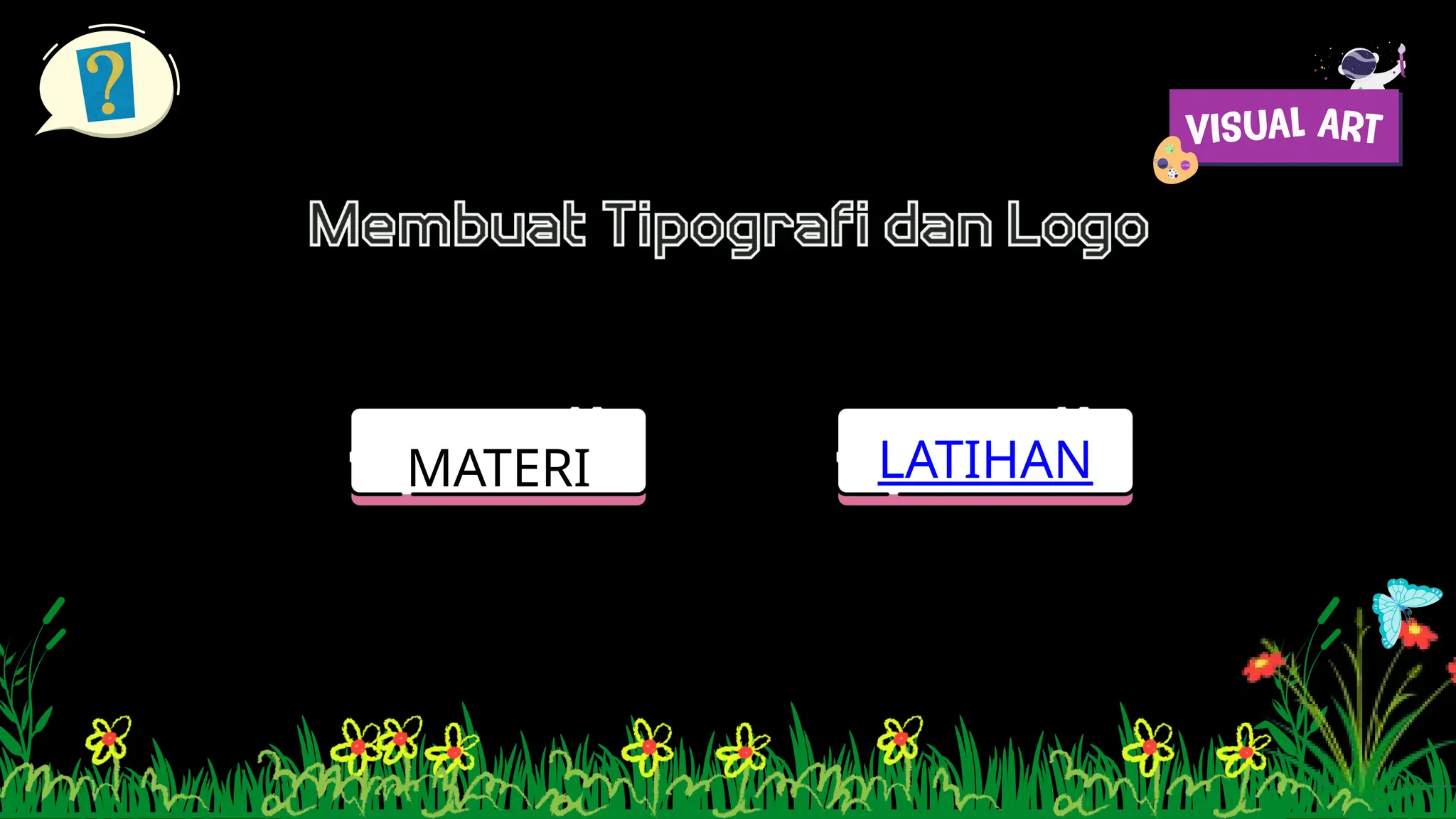 Membuat tipografi dan logo pelajaran seni rupa kelas 7 kurikulum ...