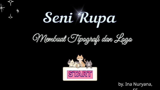 Membuat tipografi dan logo pelajaran seni rupa kelas 7 kurikulum ...