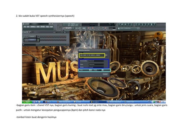 Membuat voice synthesizer | PDF