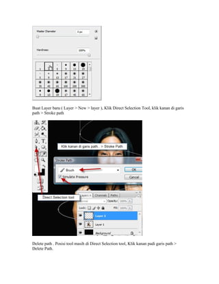 Membuat wallpaper dian sastro pake efek futuristik | DOC