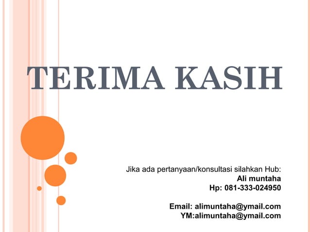 Membuat website frontpage | PPT