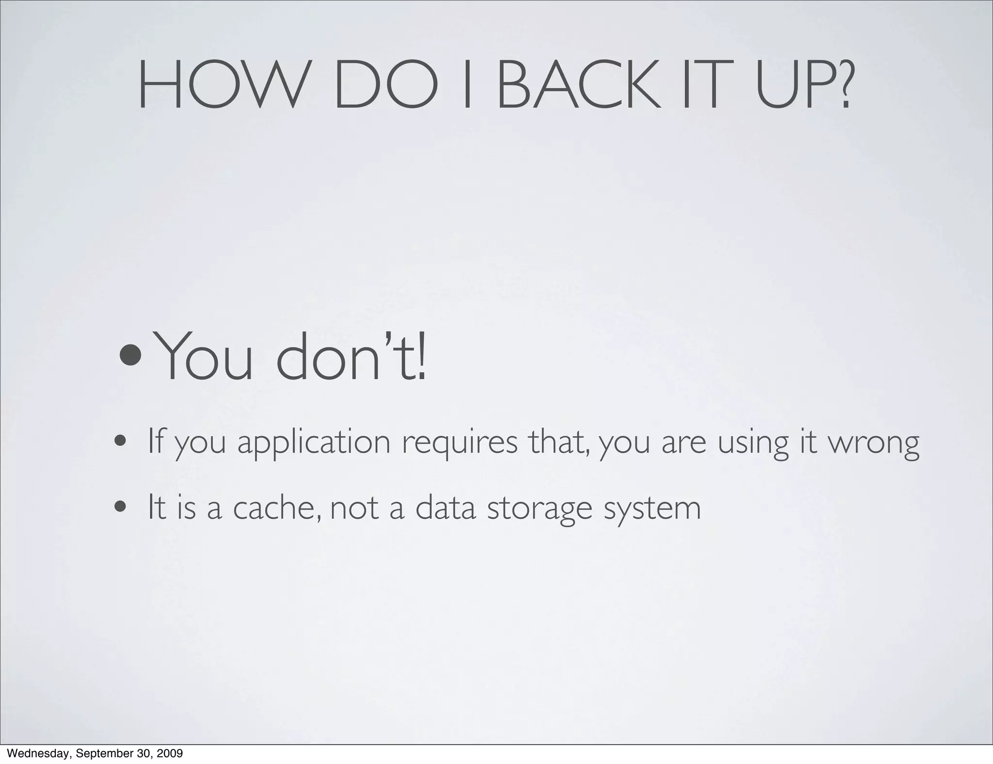 Memcached: What is it and what does it do? (PHP Version) | PPT
