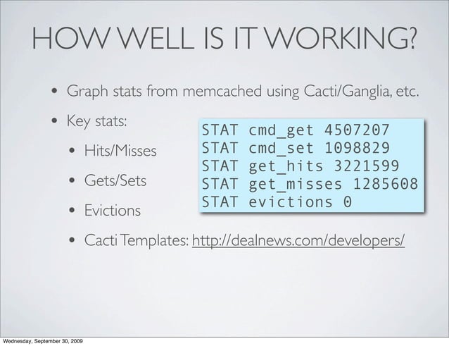 Memcached: What is it and what does it do? (PHP Version) | PPT