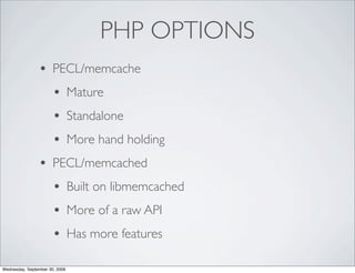 Memcached: What is it and what does it do? (PHP Version) | PPT